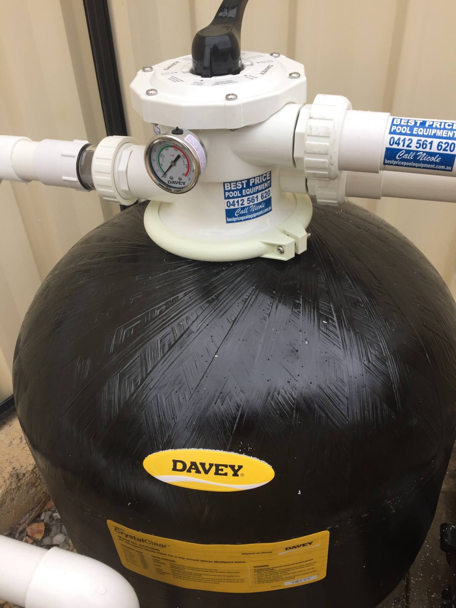 Installation of Sand Filter | Best Price Pool Equipment