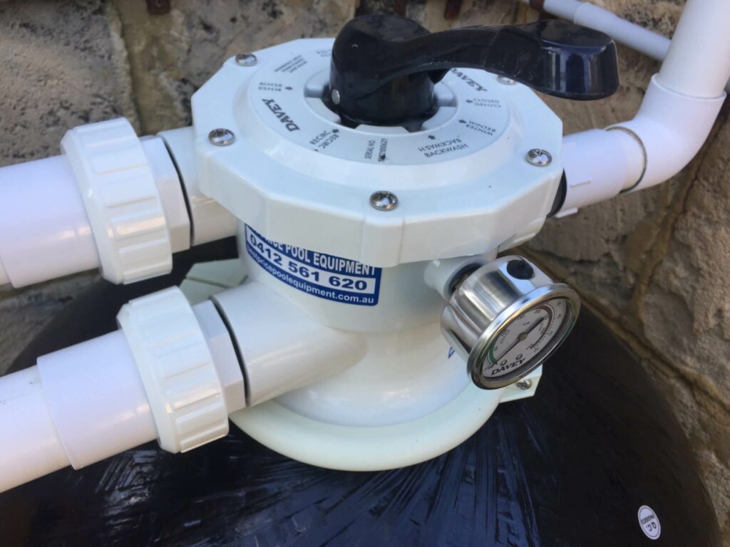 Installation of Davey DCC2540 sand filter | Best Price Pool Equipment