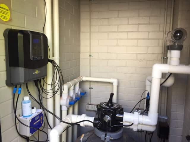 Installation of a Salt Chlorinator with acid dosing | Best Price Pool ...