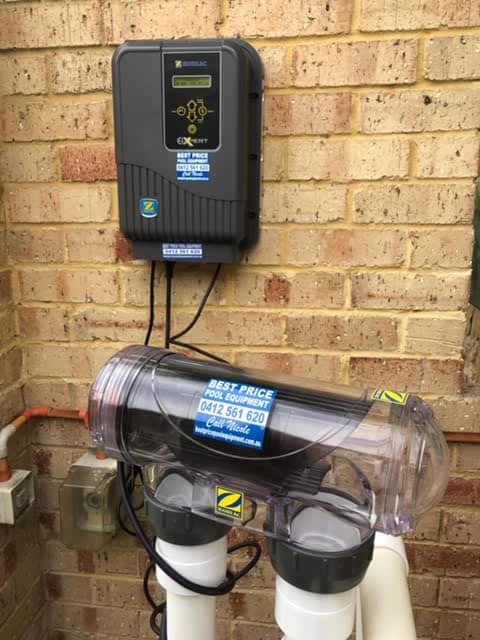 Installation of Zodiac Salt Chlorinators this morning | Best Price Pool ...